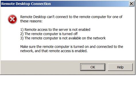 Solved RDP Unable To Establish Remote Session Experts Exchange