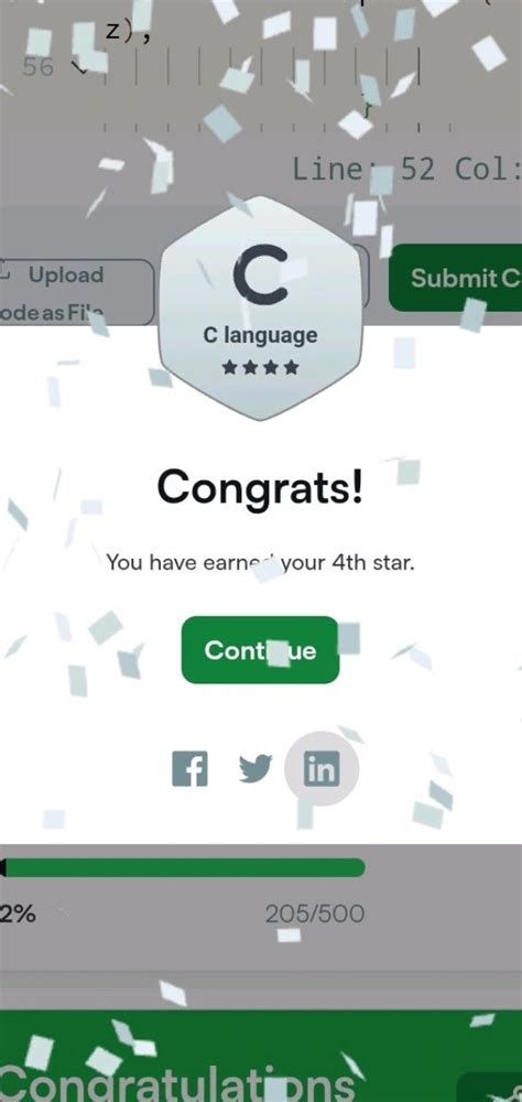 abhi mishra on linkedin codingjourney hackerrank clanguage