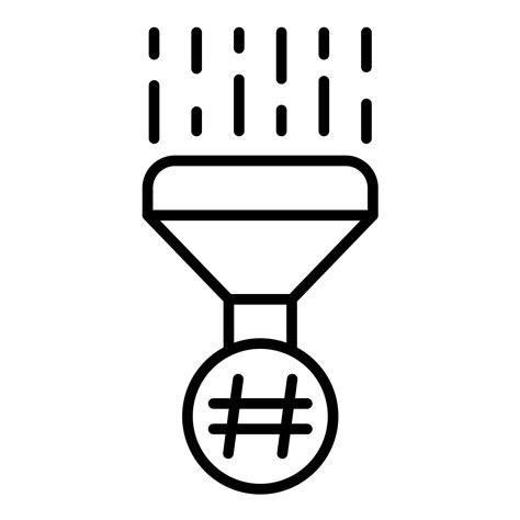 Hashing Line Icon 14689664 Vector Art At Vecteezy