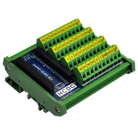 Din Rail Mount Screw Terminal Block Breakout Module
