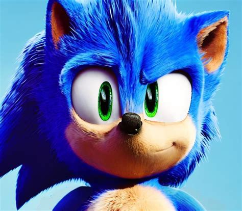 3d Render Of Sonic The Hedgehog With Tan Colored Fur