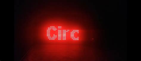 LED Display Board Using P LED Matrix Display And Arduino Led Matrix Led Display Board Arduino