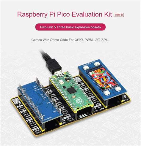ibest for raspberry pi pico evaluation kit b include raspberry pi pico