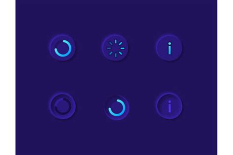Loading UI Elements Kit Graphic By Bsd Studio Creative Fabrica