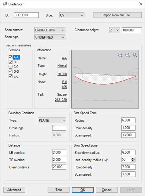 Creating A Blade Scan Command