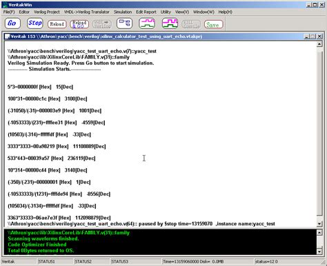 Rtl Simulation Procedure