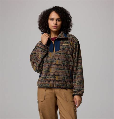 Sequoia Grove™ Half Zip Fleece Mit Print Für Frauen Columbia Sportswear