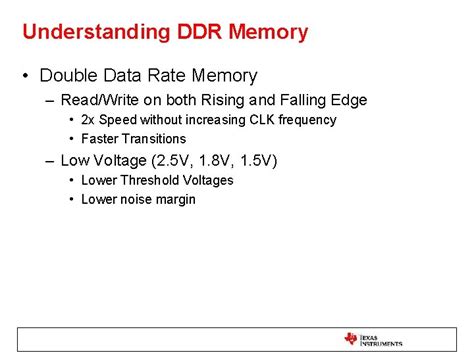 DDR Memory What Is It Understanding DDR Memory