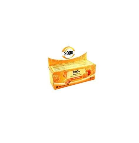 Cebion 2000 Naranja 10 Tabs Pacifiko Guatemala