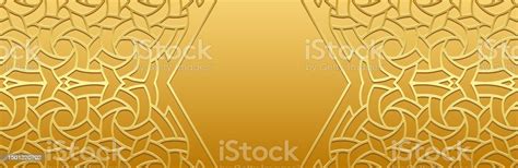 배너 표지 디자인 양각 처리된 3d 보헤미안 패턴 핸드메이드 기하학적 배경 황금빛 질감 텍스트 공간 부족 색 동양 아시아 인도