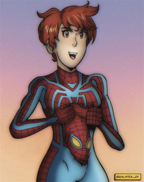 Anime Spider Girl Mayday Parker