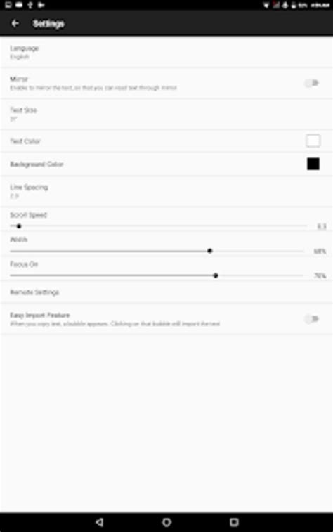 Elegant Teleprompter Pro voor Android - Download