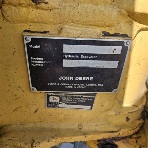 John Deere 35d Equipment Parts Unit For Sale