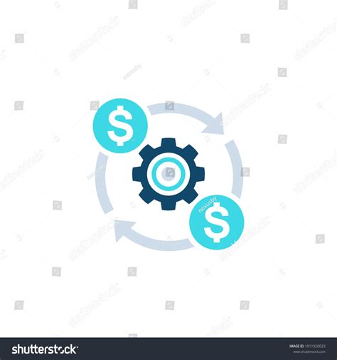 Costs Optimization Efficiency Icon Stock Vector Royalty Free 1011920023 Shutterstock