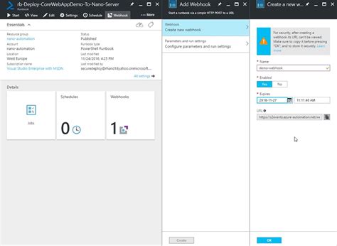 setting up continuous deployment to nano server in azure part 2