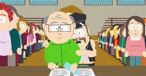 Garrison Mr Slave Stan Kyle Cartman Kenny Randy Marsh Sharon