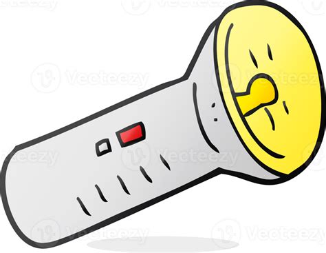 Hand Drawn Cartoon Torch PNG
