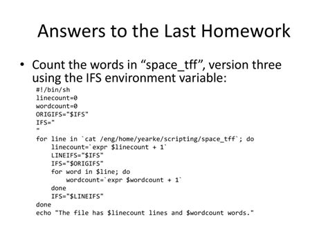 Unix Scripting Session 4 March 27 Ppt Download
