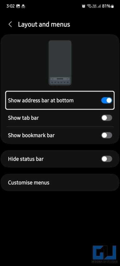 4 ways to move browser address bar to bottom on android gadgets to use