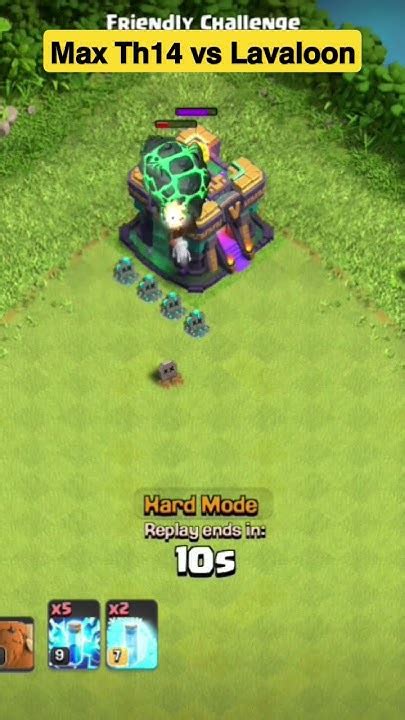 Max Th14 Vs Lavaloon 🫢😱 Clash Of Clans Shorts Clashofclans Youtube