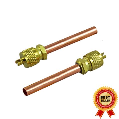 2hun 14 R22 Hose Condenser Charging Valve Fridge Gas Head Compressor