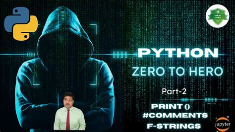 Part Ii Python Print Function F Strings And Comments Python Programming In Hindi Youtube