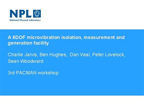 A 6 Dof Microvibration Isolation Measurement And Generation