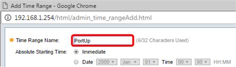 Configure Time Based Port Management In The 220 Series Smart Plus
