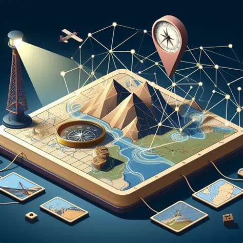 Navigating Maps Using Directed Networks In C Simulation
