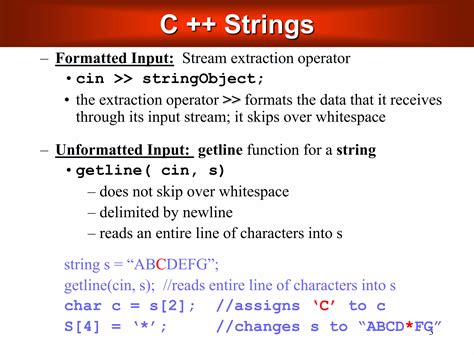 C++ Strings.ppt