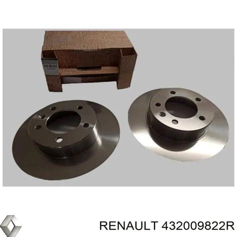 432009822R Renault (RVI) диск тормозной задний