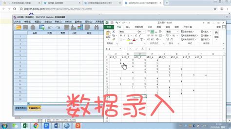 Spss排序题录入与分析哔哩哔哩bilibili