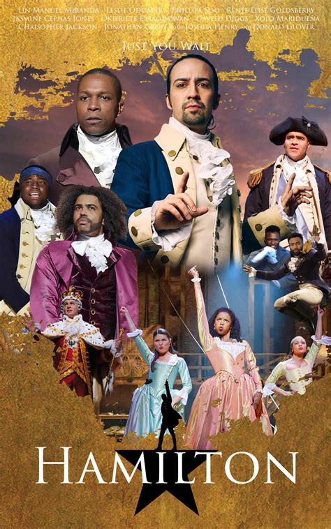 Hamilton Movie Poster By The Autistic Artist On Deviantart