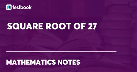 Square Root Of How To Calculate Explained With Solved Example