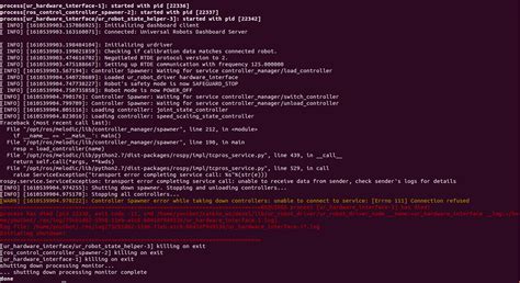 Driver Crash When Loading Controller · Issue 307 · Universalrobots