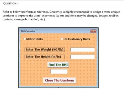 solved refer to below userform as reference creativity is
