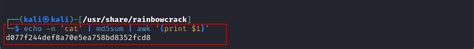 Crack Hashes Using Rainbowcrack And Rainbow Tables Techarry