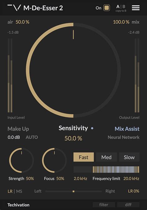 Techivation M De Esser 2 Adaptive Spectral De Esser