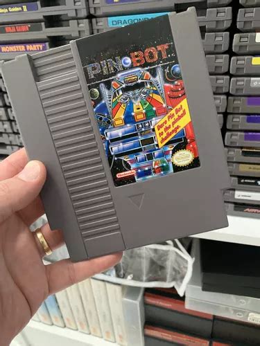 Pin Bot Nes Nintendo Jogo 100 Original