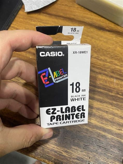 Casio Ez Label Printer Tape Cartridge Mm Hobbies Toys Stationery Craft Stationery