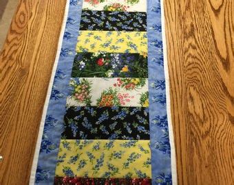 Quilt Table Runner Etsy