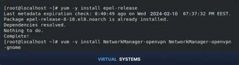 how to configure openvpn on centos ★ vsys tutorials