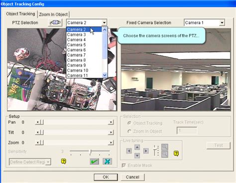 How To Setup Object Tracking For Ptz Camera Geovision Worldeyecam Inc