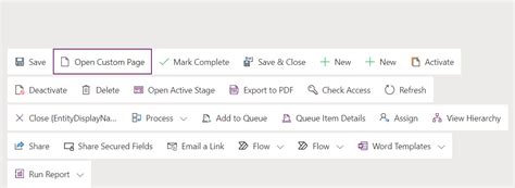 Navigate To Custom Page Using Power Fx
