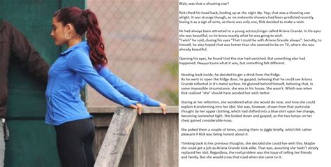 Ariana Grande Tg For Tglover28 By Mp101 Captions On Deviantart