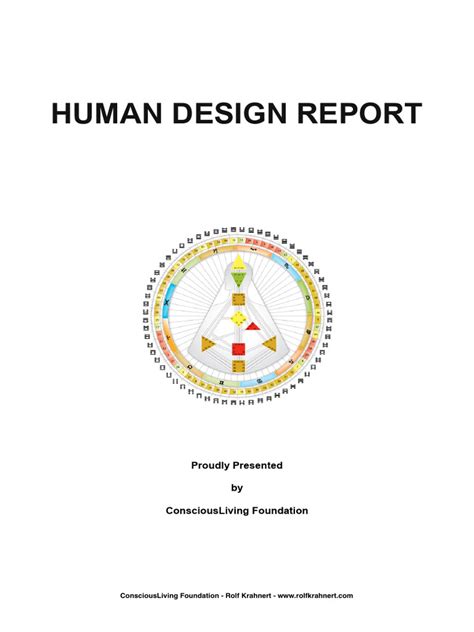 human design report pdf 2 pdf mind thought