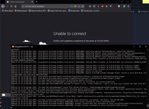 artemis running on wsl2 not accessible from windows stack overflow