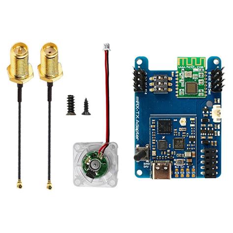 Mavlink 2 4ghz Tx Module Kit With Tcxo 13 30dbm Built In Bluetooth And 5v Fan Controller For
