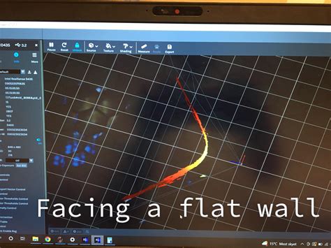 intel d435 depth camera giving distorted depth values how do i fix