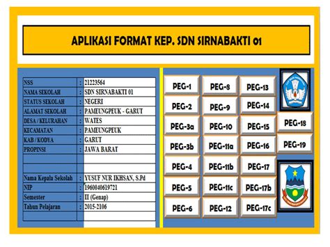 Aplikasi Kepegawaian Berbasis Excel